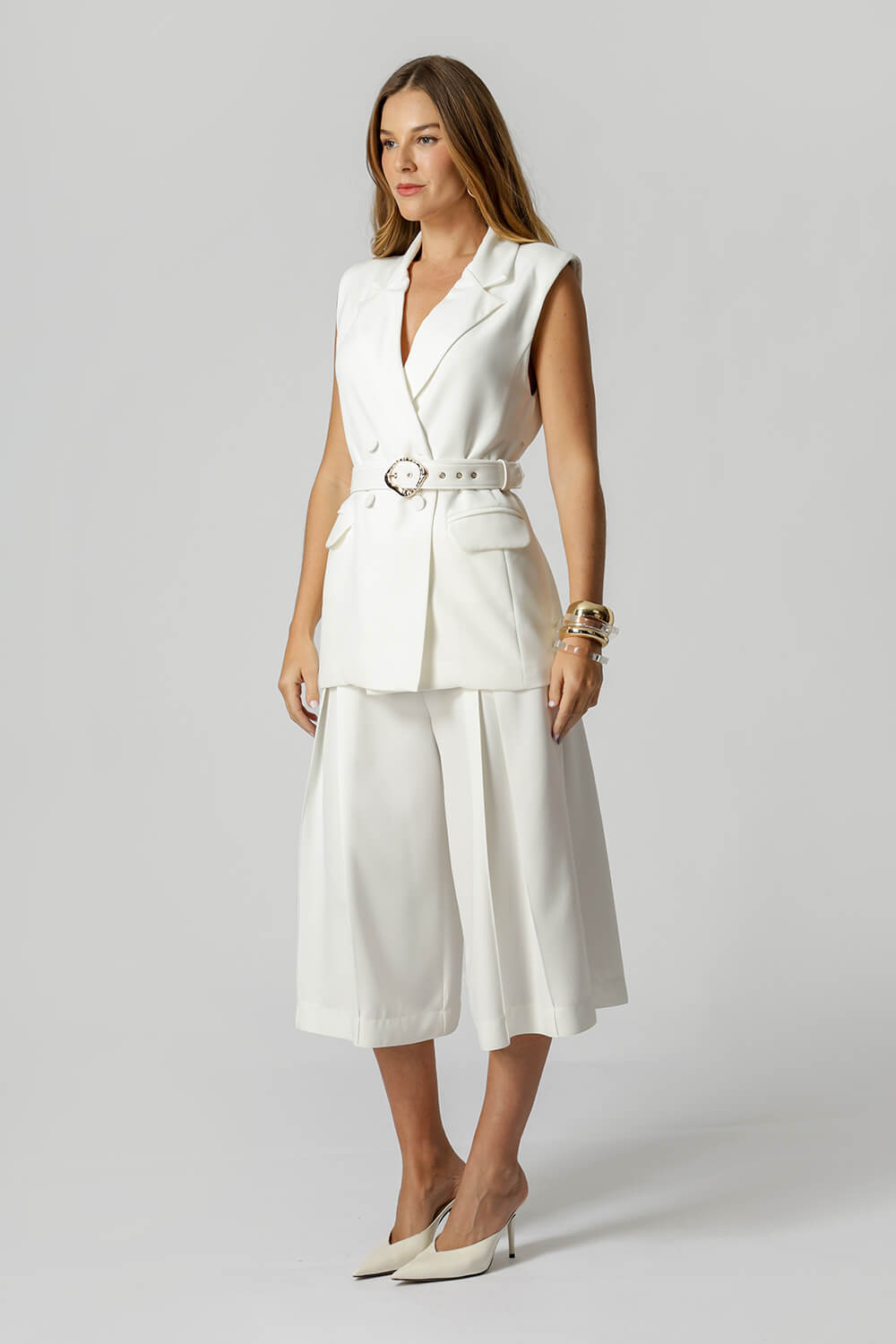 Colete Alfaiataria 4 Botões